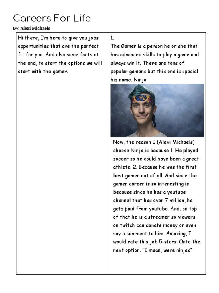 Alexi Michaels - Copy of Feature Article Design Template | PDF