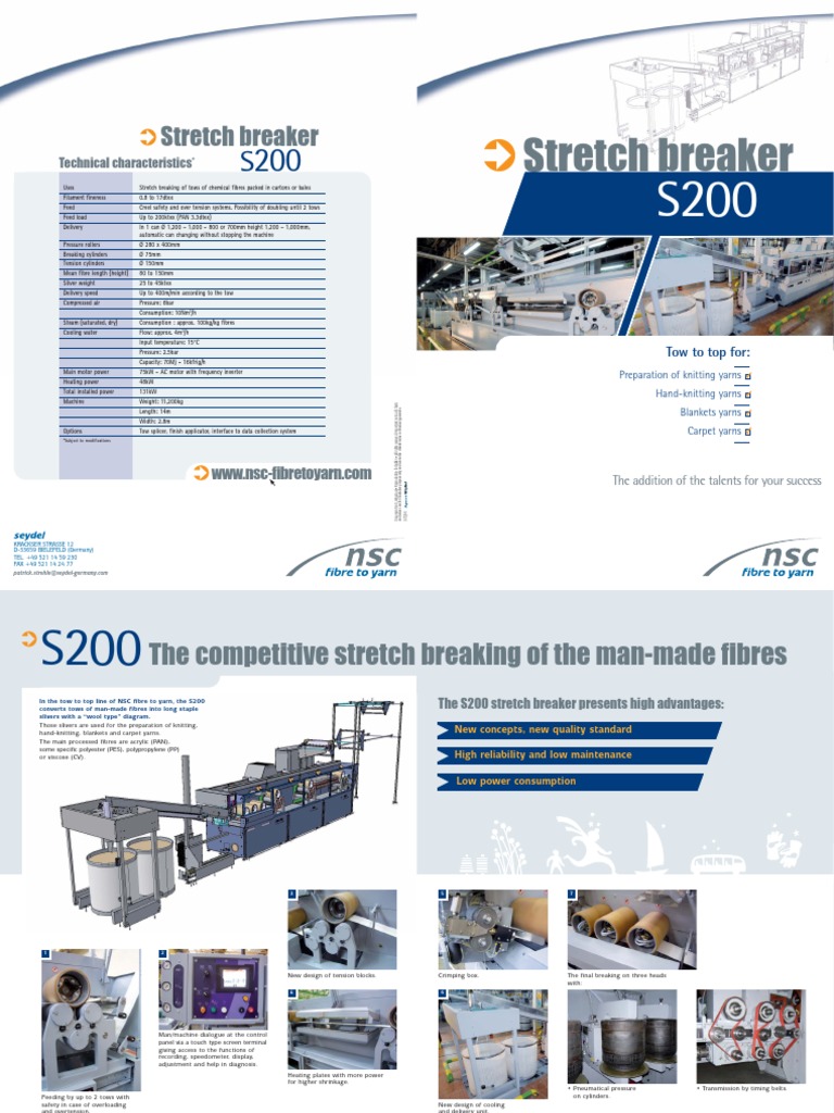 Breaker | PDF | Yarn | Textiles