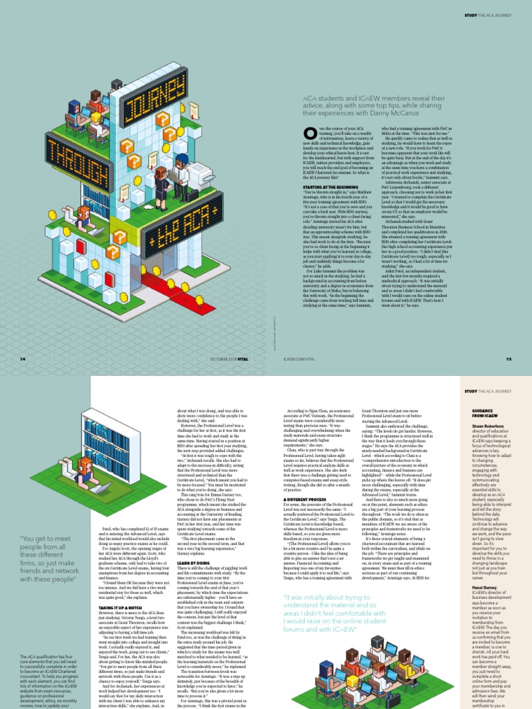 ACA Student Journey | PDF | Gce Advanced Level (United Kingdom) | Test ...