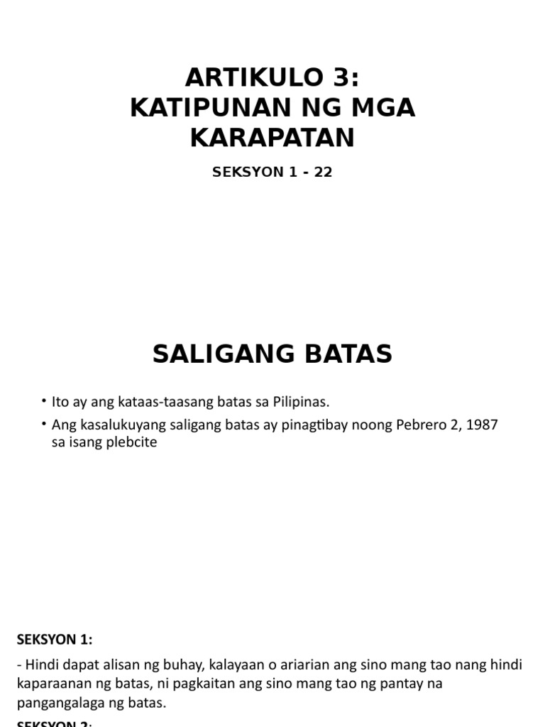 Artikulo 3 | PDF