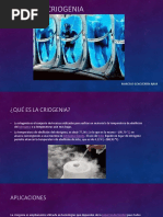 La Criogenización (Trabajo Final) | PDF | Criogenia