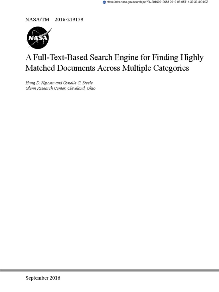 Full Text | PDF | Search Engine Indexing | Information Retrieval