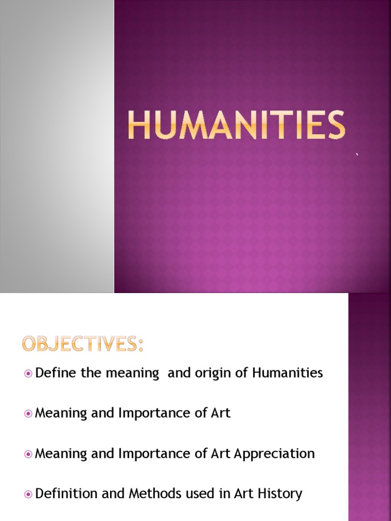 Humanities | PDF | Humanities | Art History