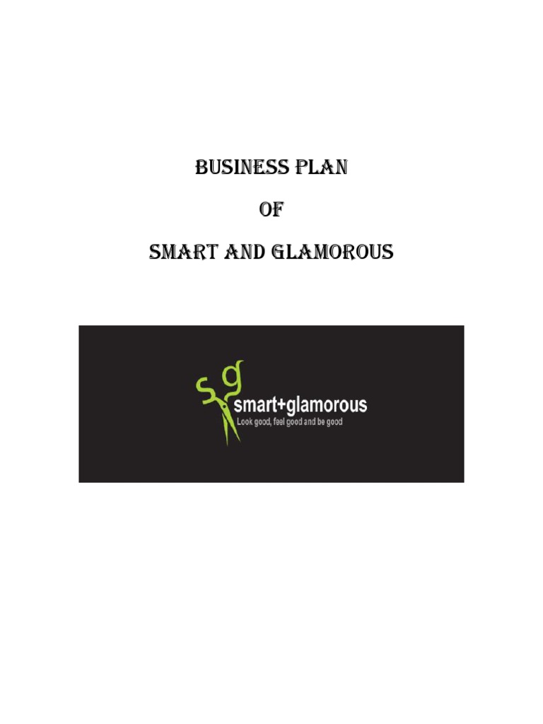 Smart and Glamorous Salon Business Plan | PDF | Market Segmentation ...