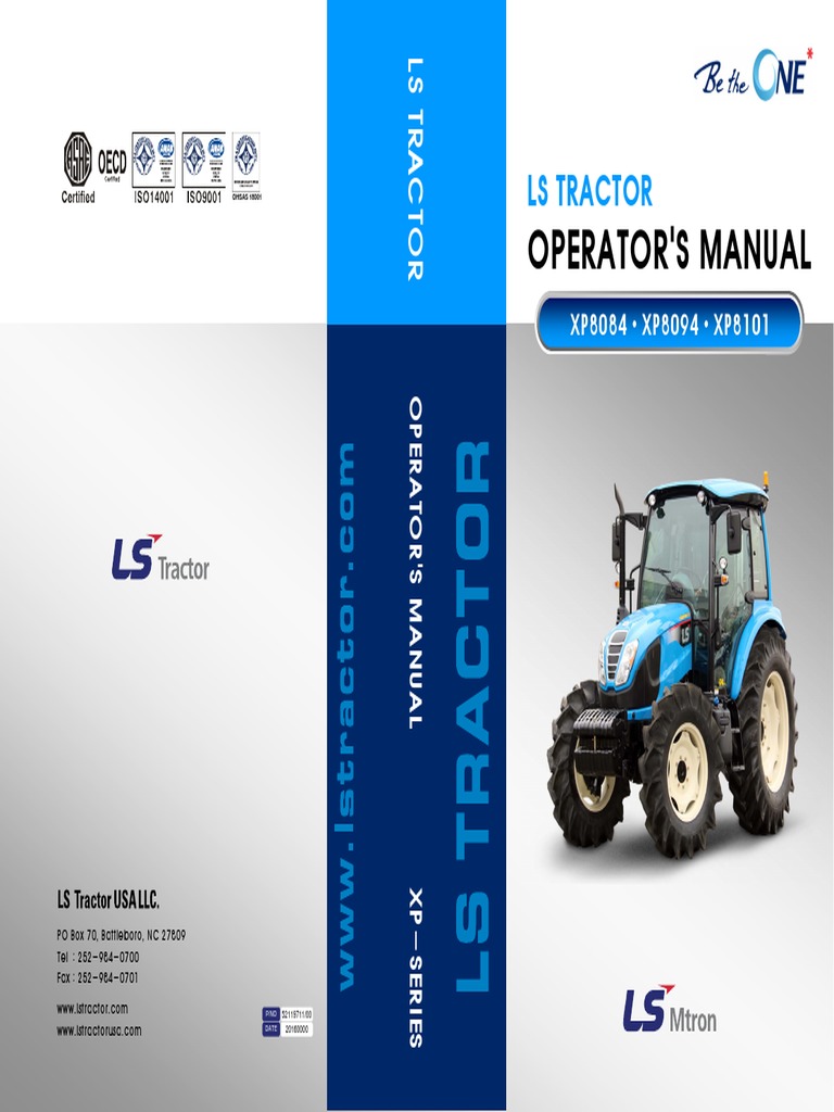 Manuel de l'opérateur LS Tractor | PDF | Informatique et technologies ...
