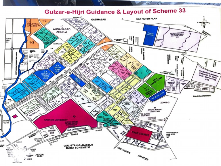 KDA Scheme 33 Full Map | PDF