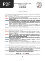 USMC Leadership Traits and Principles | PDF | Leadership | United ...