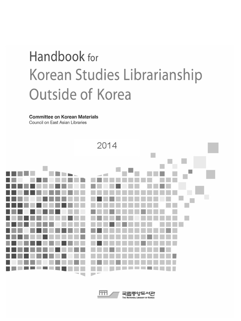Fundamental Handbook For Korean Studies Librarianship | Download Free ...