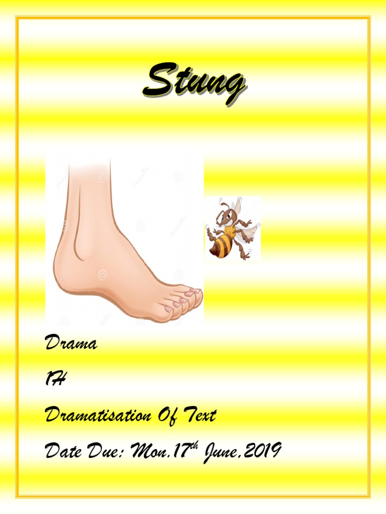Stung Drama Cover Page | PDF