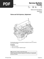 Cambio Arbol de Levas Volvo D13 | PDF | Bearing (Mechanical) | Gear