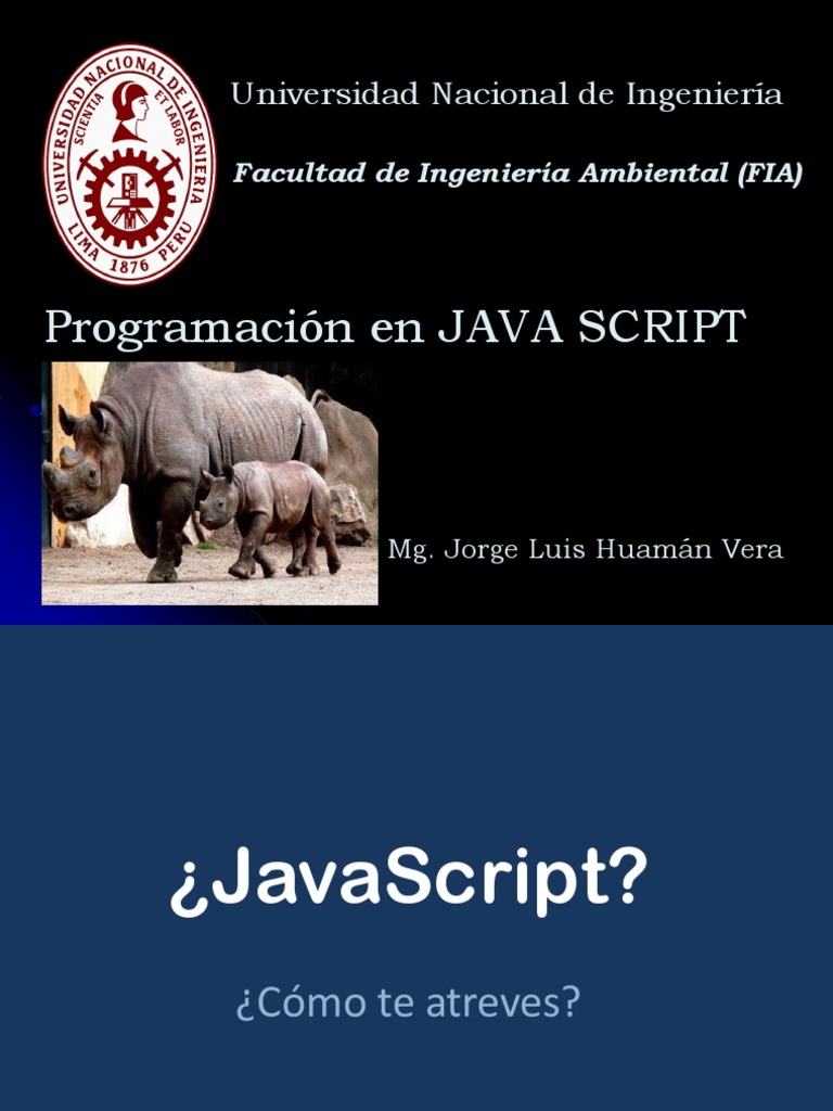 JavaScript Inicio | PDF | Lenguaje de programación | Java (lenguaje de ...