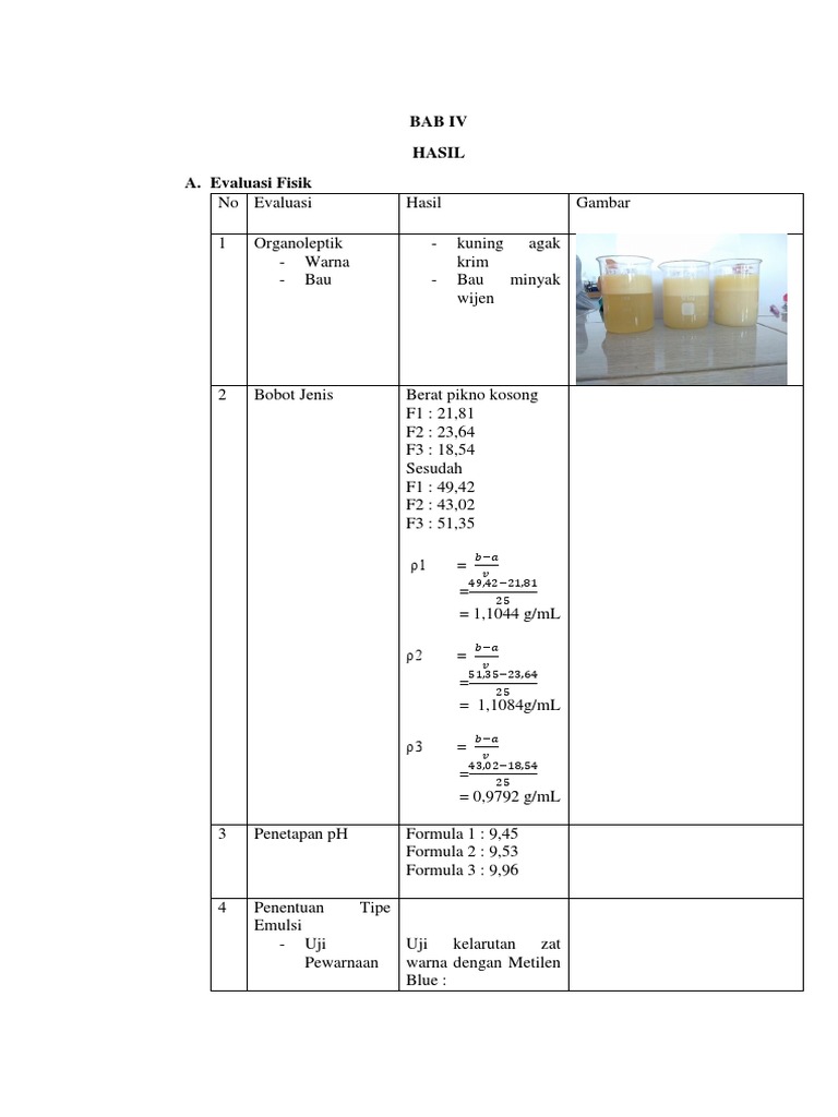 BAB III Emulsi | PDF