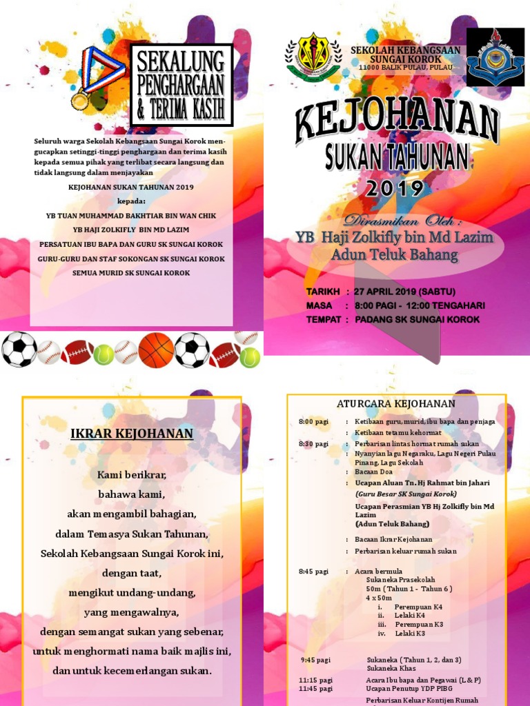 Buku Program Sukan Pdf Pdf