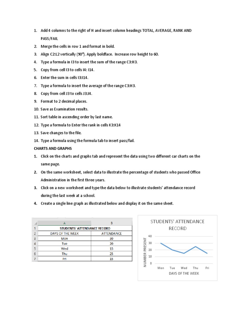 Excel Instructions Download Free Pdf Computing Teaching Mathematics