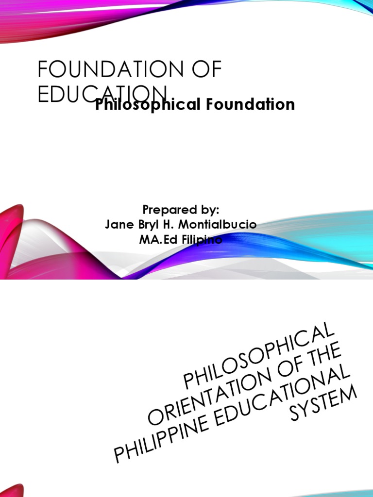 Foundation of Education | PDF | Second Language | Curriculum