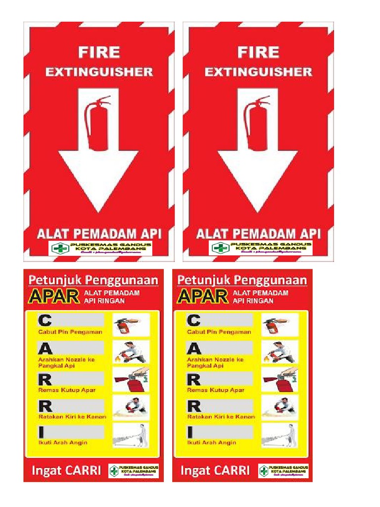Cara Menggunakan Apar | PDF