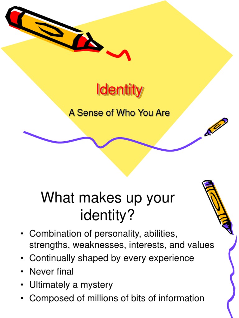 Identity: A Sense of Who You Are | PDF | Social Psychology | Psychology