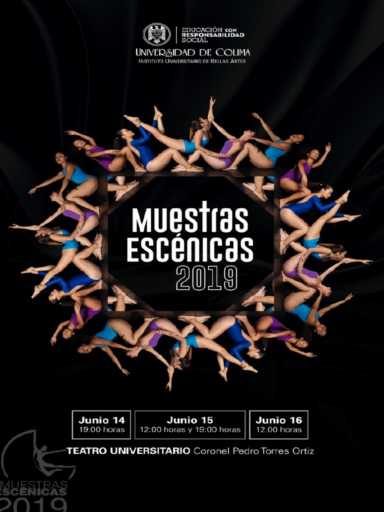 Muestras Escénicas 2019: Programa de mano | PDF | Bailes | Teatro musical