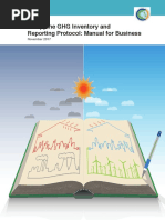 Sample GHG Inventory Reporting Template | PDF | Economies | Climate Change