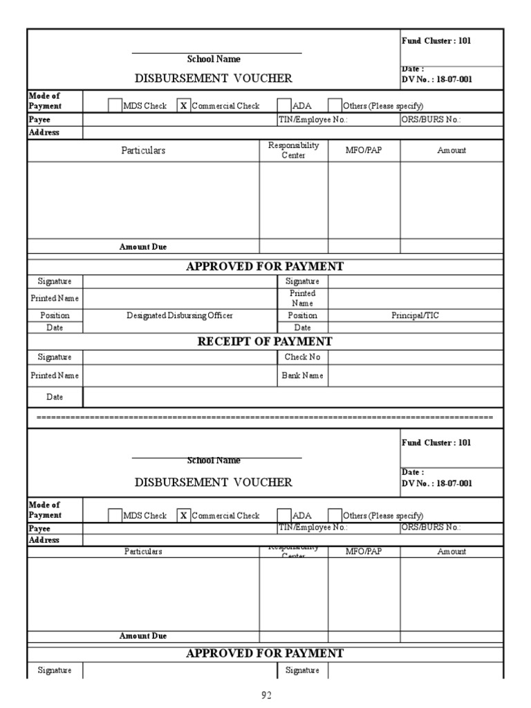Check Disbursement | PDF | Payments | Corporate Governance
