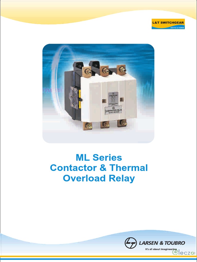 L T Thermal Overlod Relays ML | PDF | Components | Electrodynamics