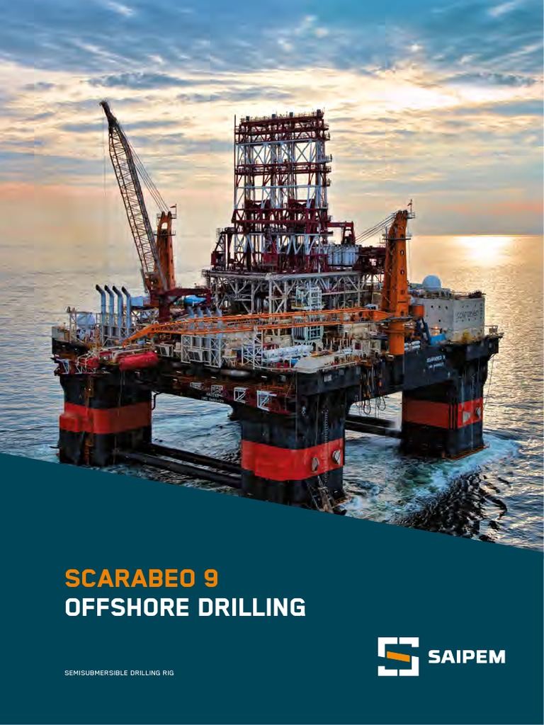 1613 Scarabeo 9 | PDF | Drilling Rig | Mechanical Engineering