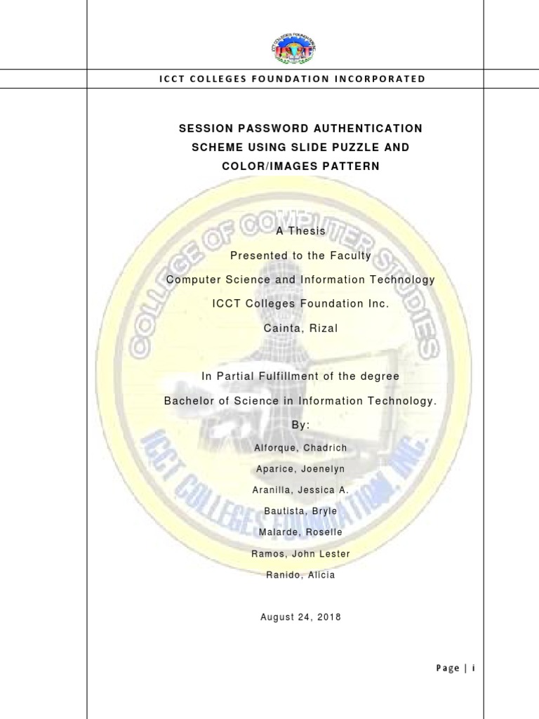 Session Password Authentication Using Images Pattern Pdf Computer Access Control Access