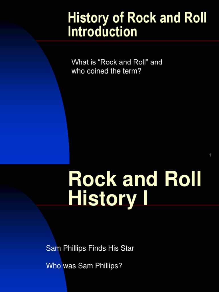 History of Rock and Roll | PDF | Elvis Presley | Rock And Roll