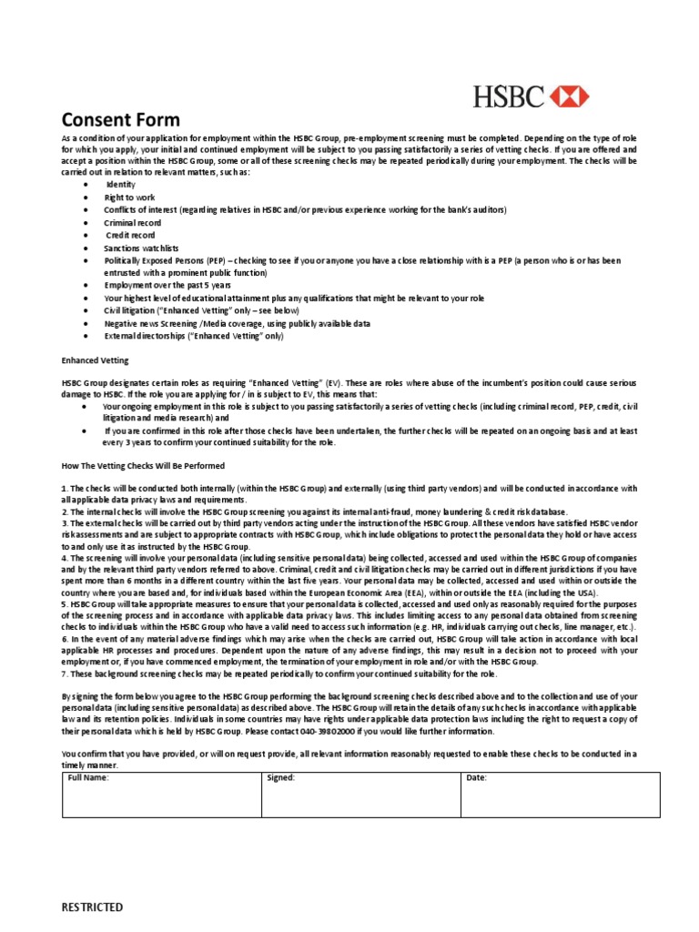 Consent Form - Updated | PDF | Personally Identifiable Information ...