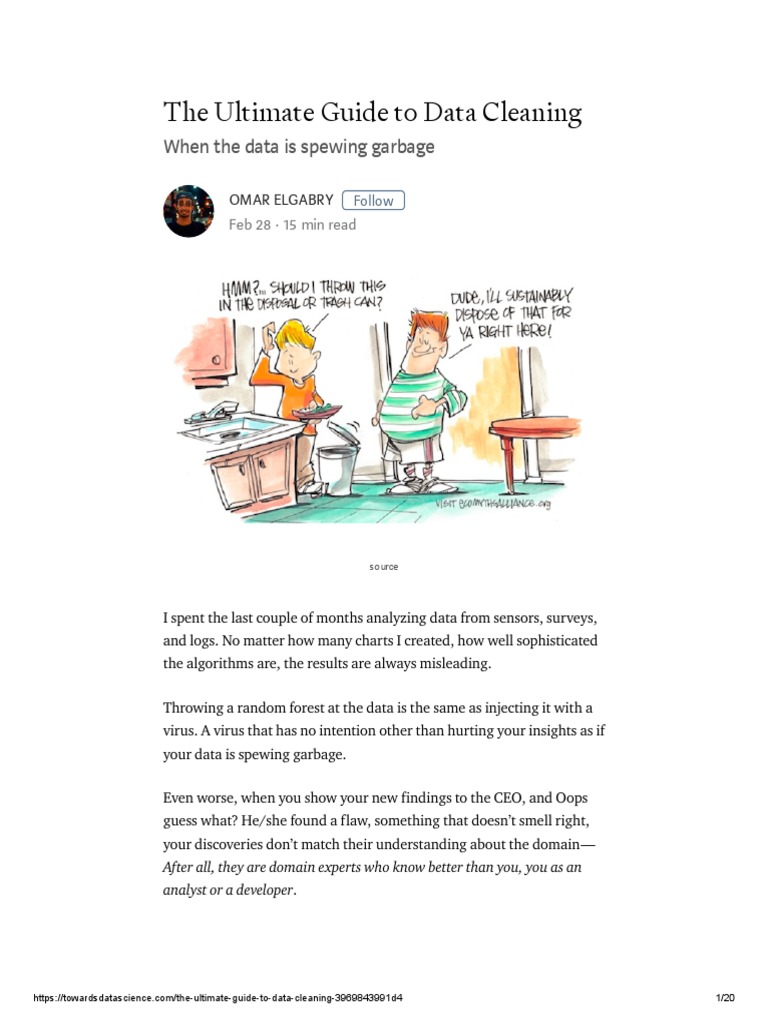 The Ultimate Guide To Data Cleaning | PDF | Outlier | Regression Analysis