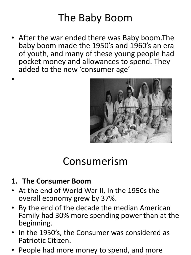 1950s Consumerism Boom | PDF | Politics | Travel