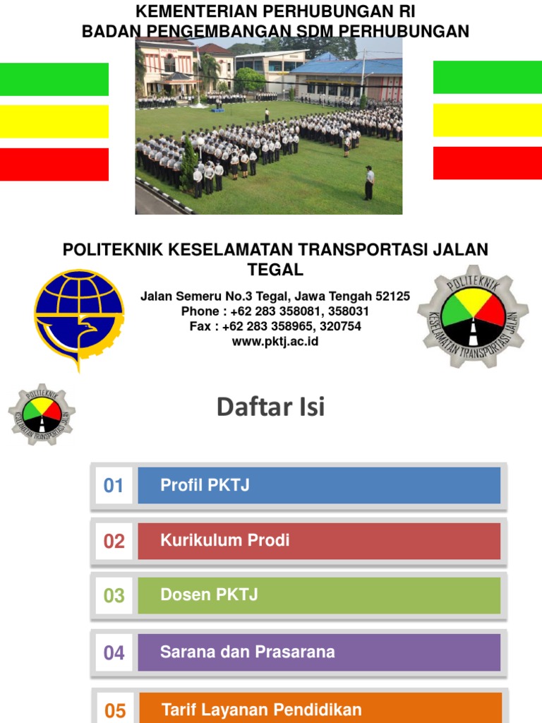 Profil dan Program Studi Politeknik Keselamatan Transportasi Jalan ...