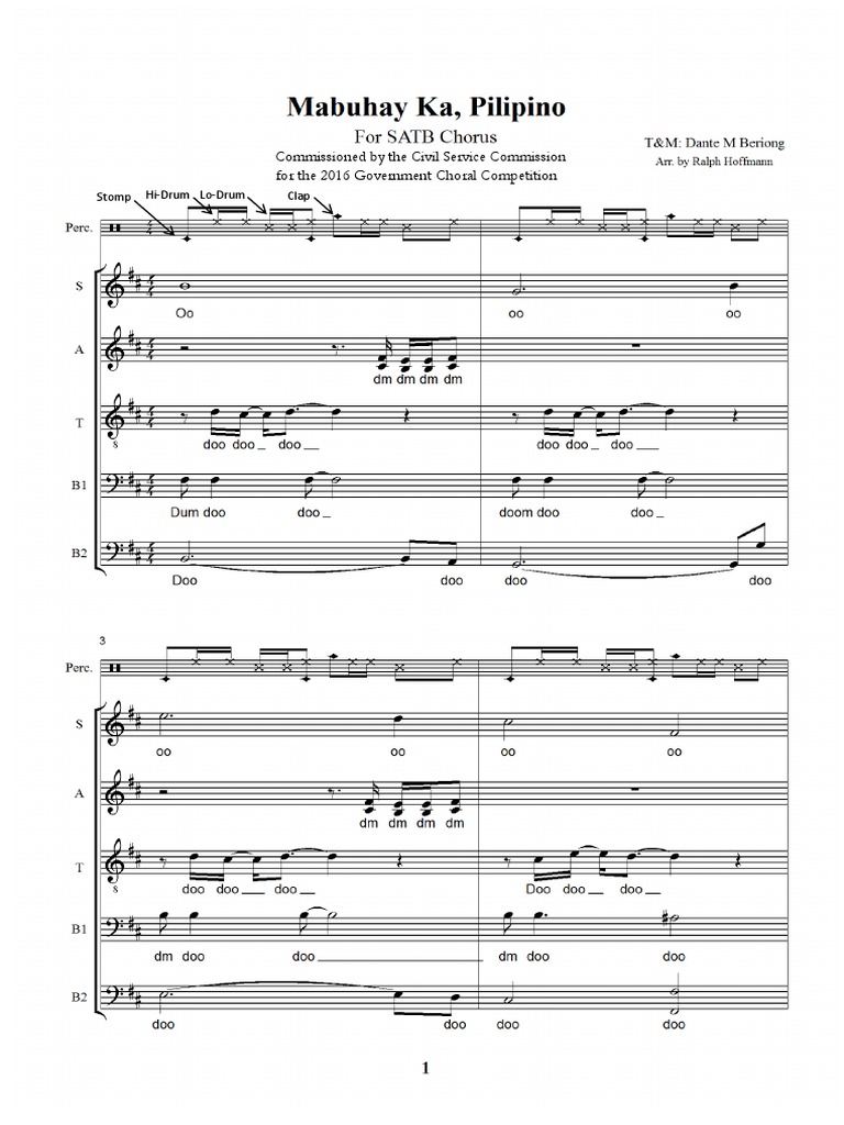 Mabuhay Ka Pilipino Revised PDF | PDF