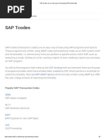 SAP GRC TCodes Guide | PDF | Systems Engineering | Computing