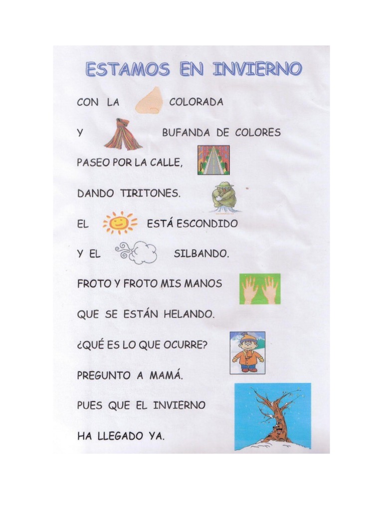 Poema Invierno | PDF