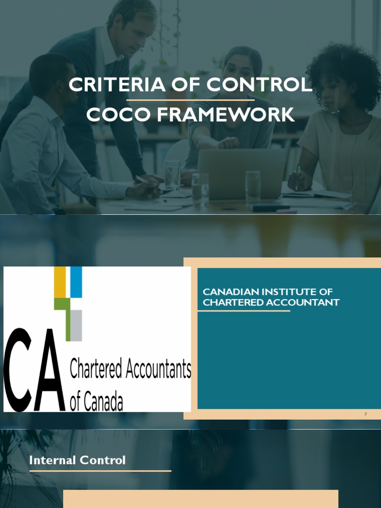 Criteria of Control Coco Framework | PDF | Internal Control | Business