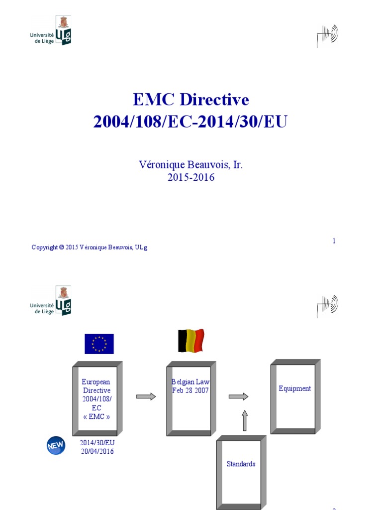 1 EMC Standards | PDF | International Electrotechnical Commission ...