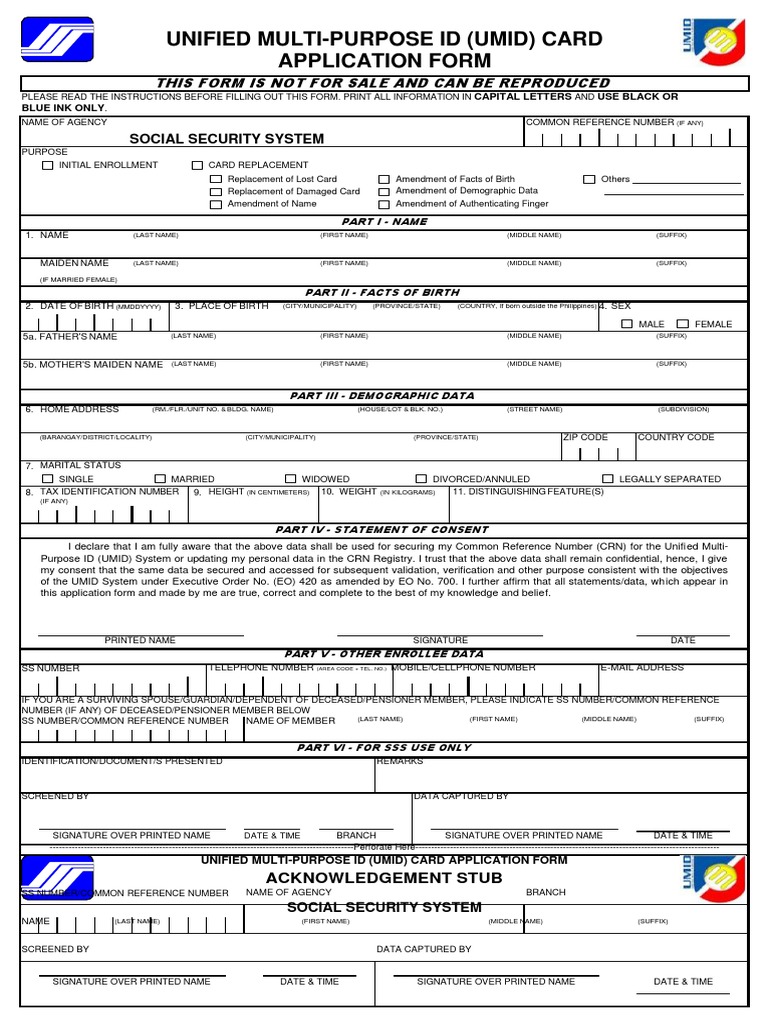 UMID-ID-CARD (1).docx | Identity Document | Privacy