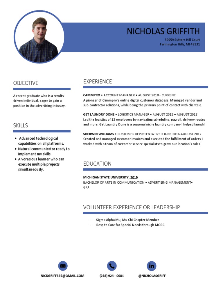 Nicholas Griffith: Objective Experience | PDF
