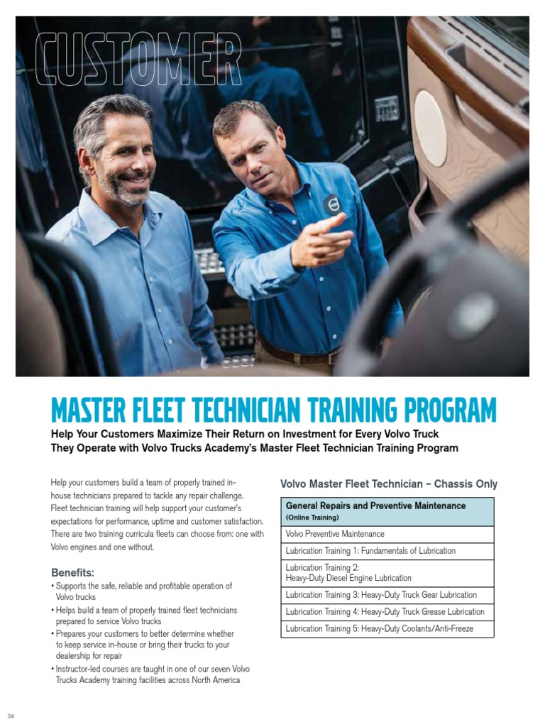 Volvo Customer Training | PDF | Truck | Engines