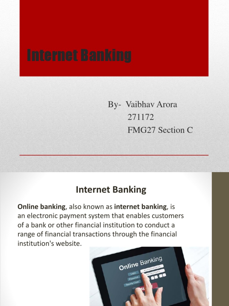 Internet Banking | PDF