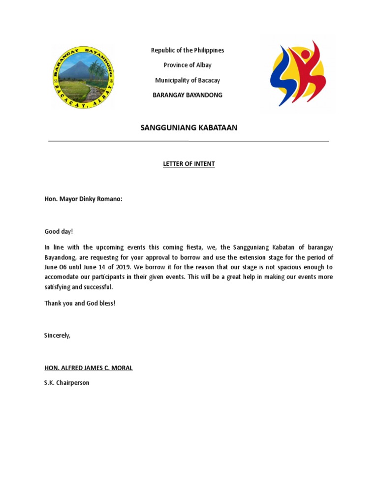 Letter For Stage | PDF