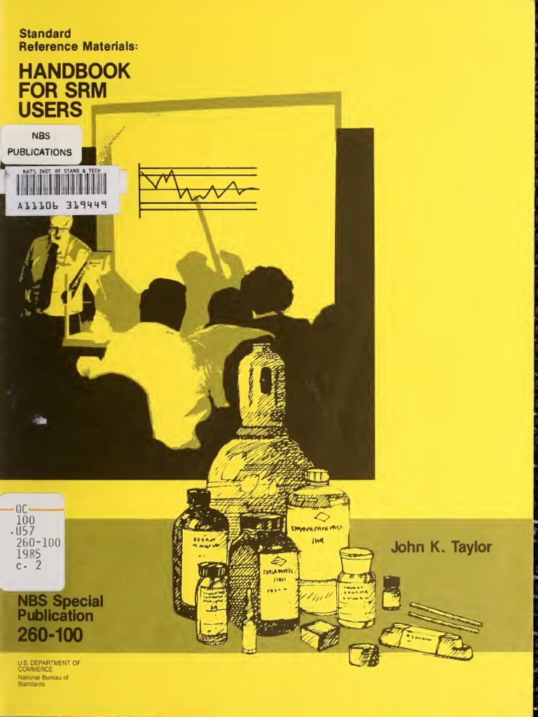 NBS Special Publication 260-100 | PDF | Engineering | National ...