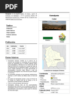 Mapa El Alto | PDF | Datos | Visualización (Gráficos)