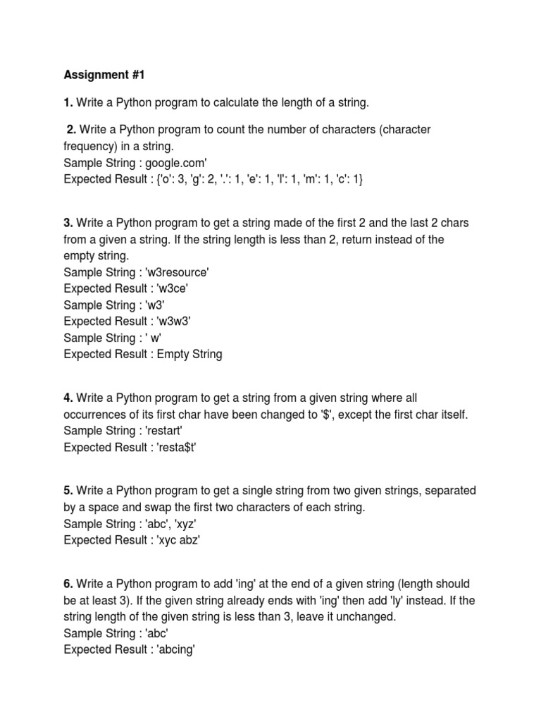 Assignment1 (Strings) | PDF | Cipher | String (Computer Science)