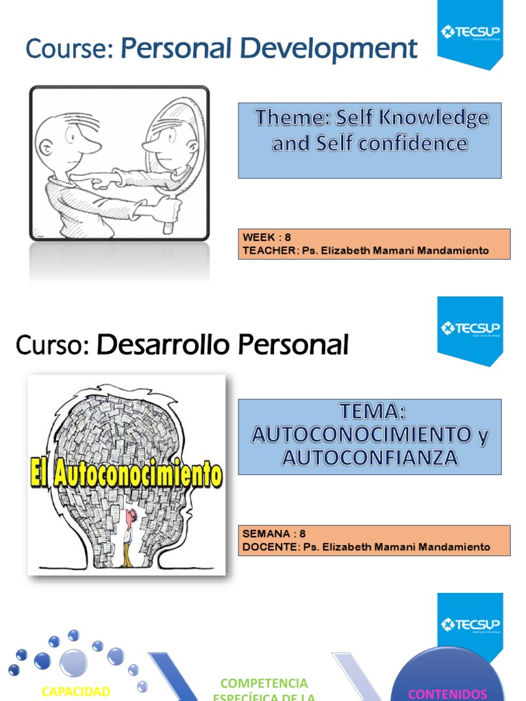 Autoconocimiento y Autoestima en Desarrollo Personal | PDF ...