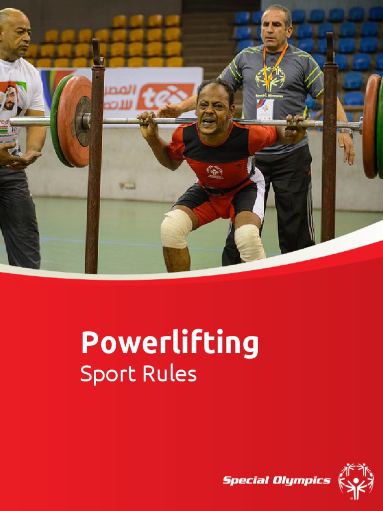 Powerlifting Sports Rules | PDF | Sports | Weightlifting