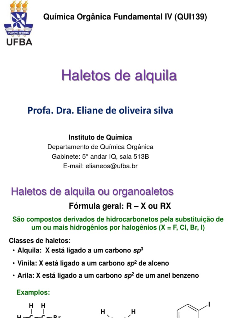 Preparo Haletos de Alquila | PDF | Ácido | Polaridade Química