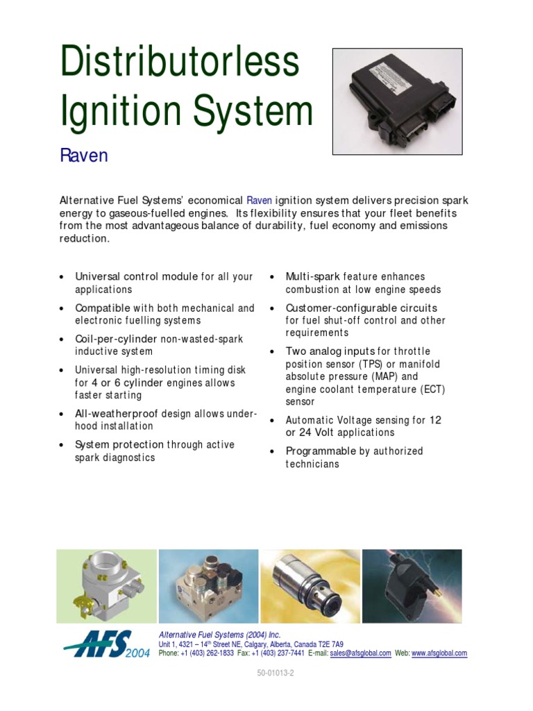 50-01013-2 Raven Flyer PDF | PDF | Ignition System | Engines
