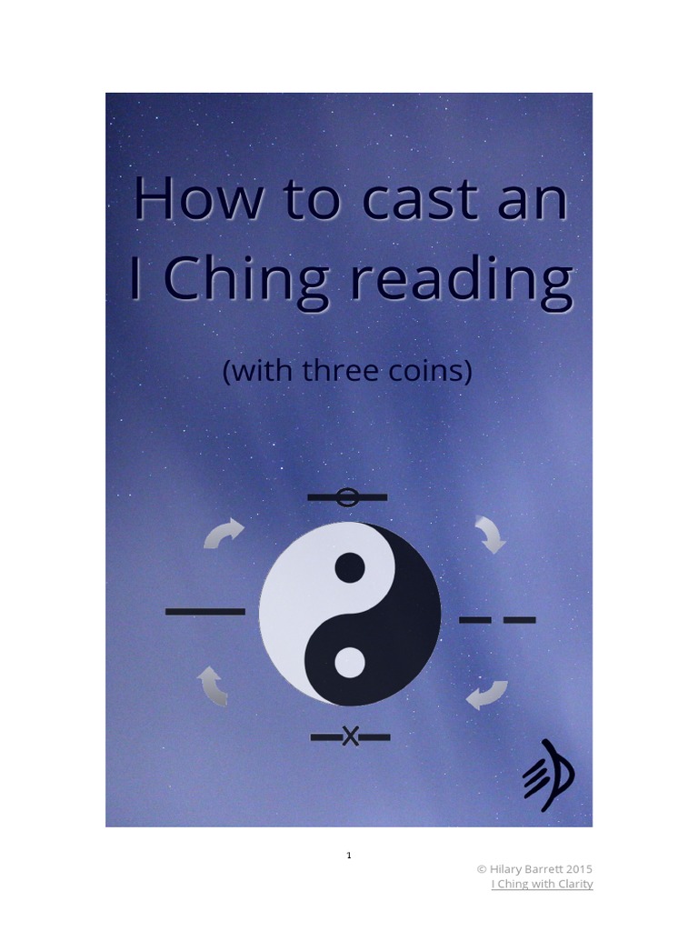 I Ching - How To Cast An Ching Reading | PDF | Yin And Yang | Chinese ...